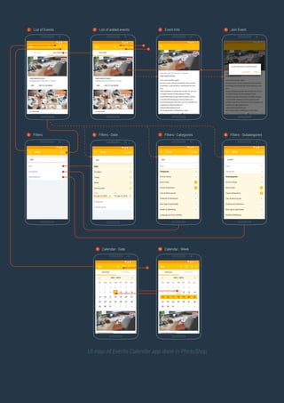 Event Calendar - Android App Development | PDF