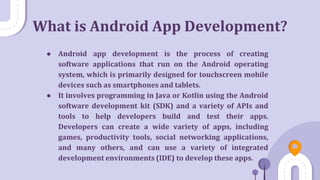 Android App Development Company | PPTX