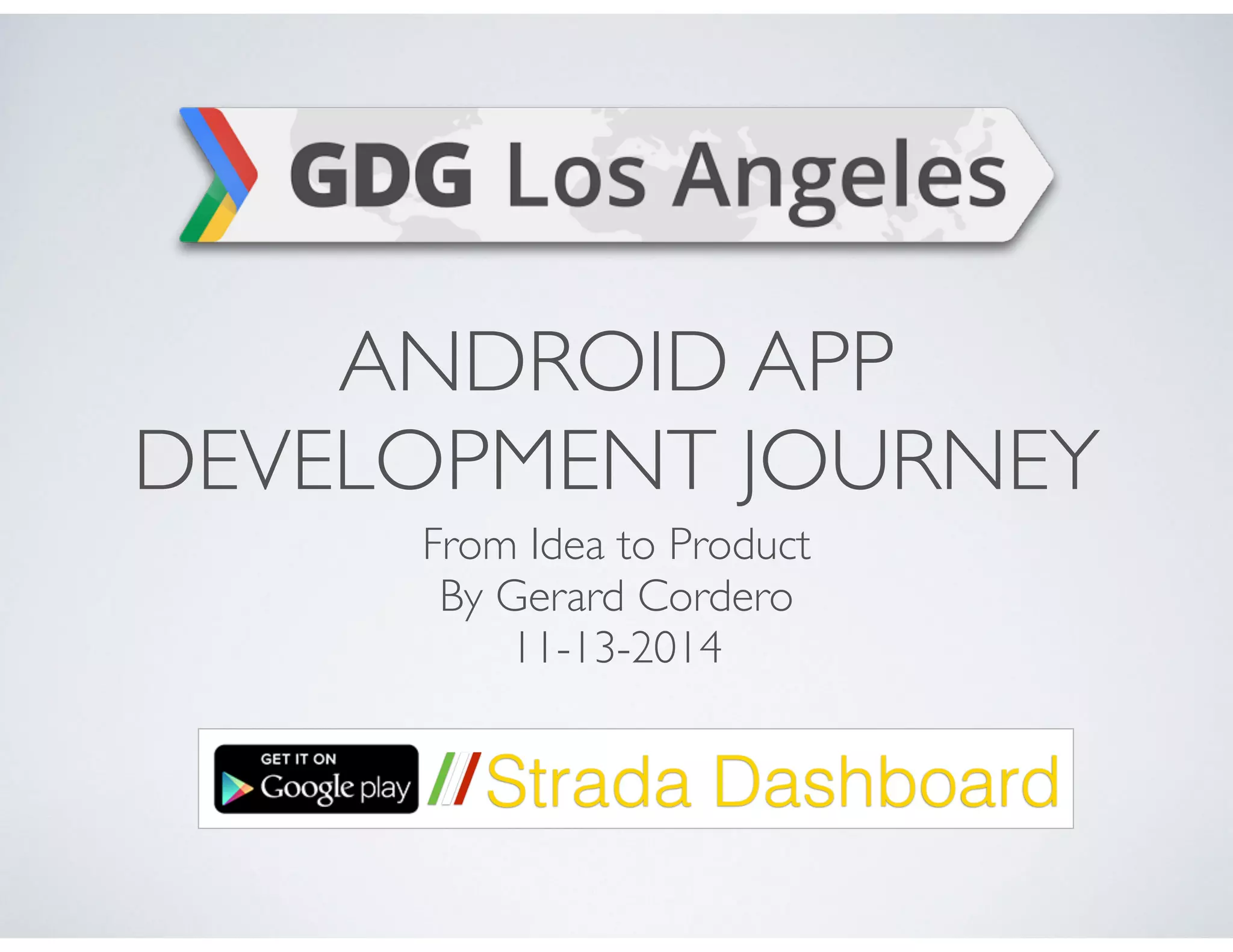 Android App Development Journey | PDF