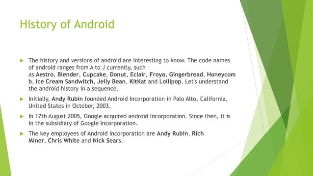Android App Development Ppt Ppt