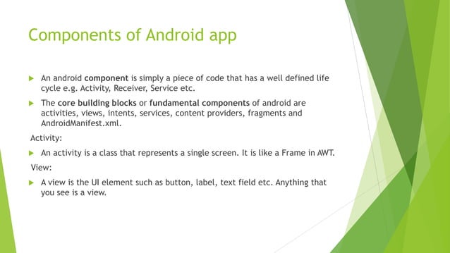 Android App Development Ppt Ppt