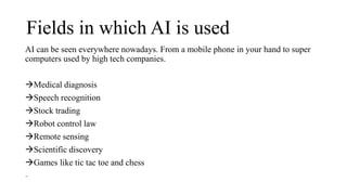 Tic Tac Toe using Mini Max Algorithm | PPTX