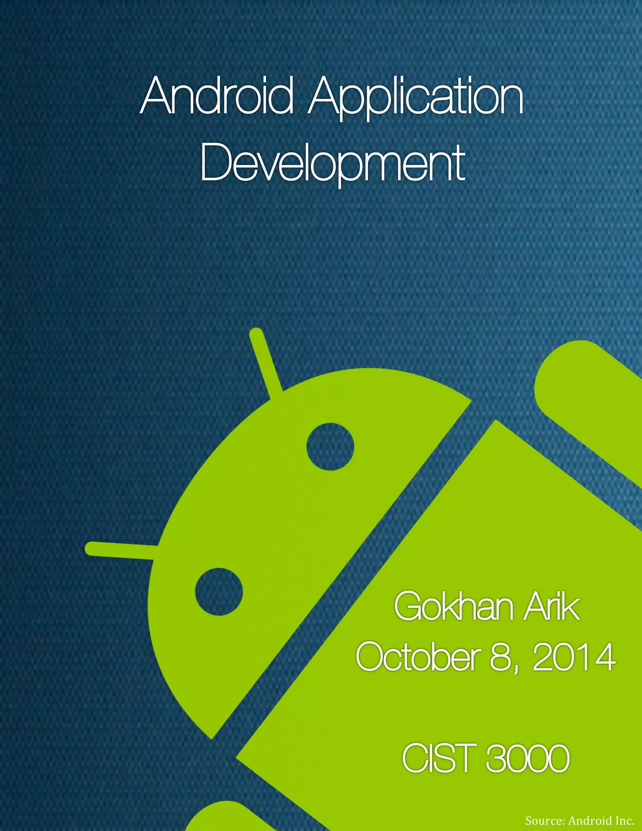 Android Application Development | PDF