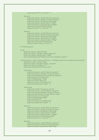 Android Application Development - Level 1 | PDF | Operating Systems ...