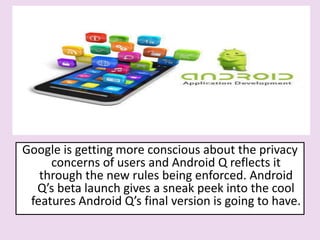 Android application development toronto | PPT