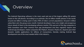 Looking For Android Application Development Tutorial? | PPT