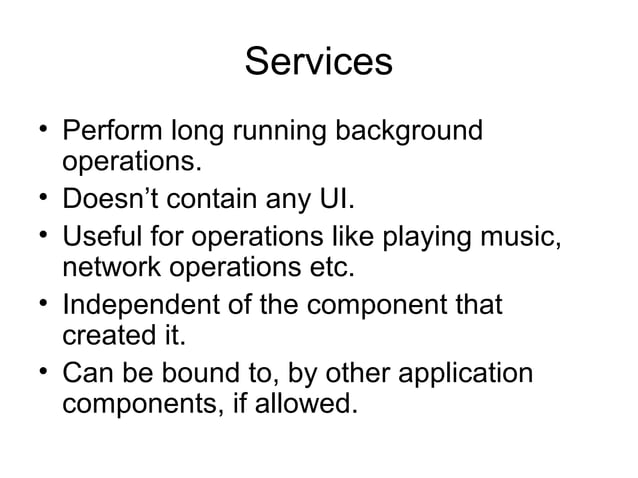 Android Application Development Using Java | PPT | Operating Systems | Computer Software and ...