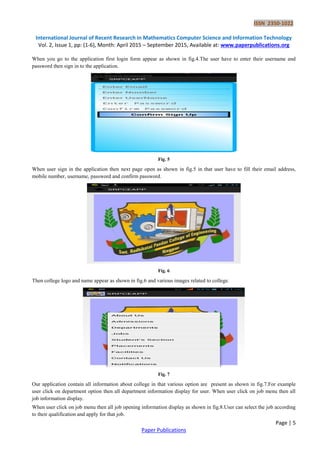 Android Application for College | PDF