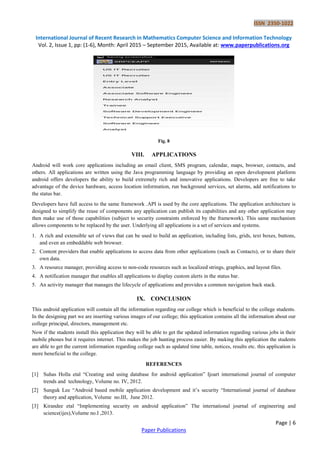 Android Application for College | PDF