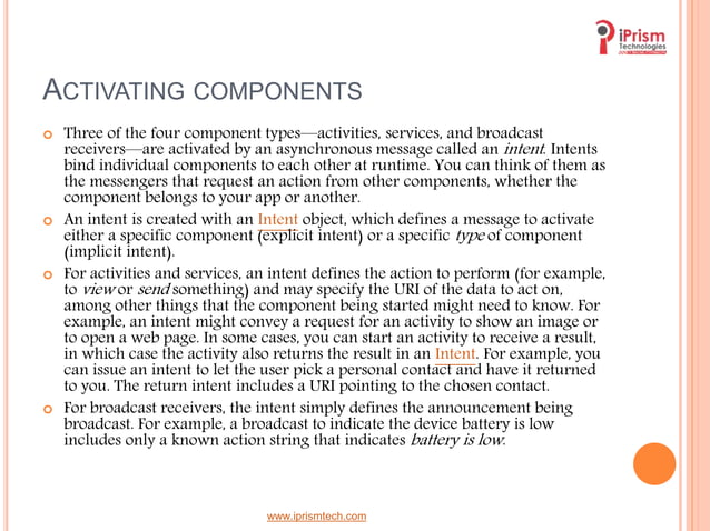 Android Application Fundamentals Ppt