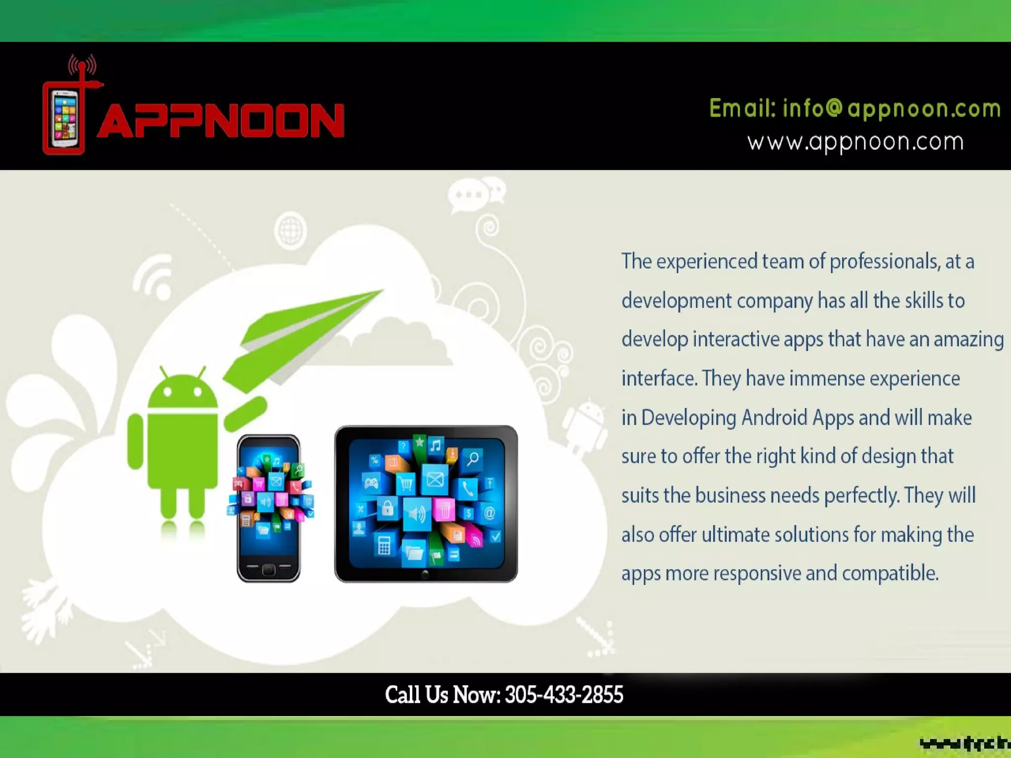 Android applications development | PPT