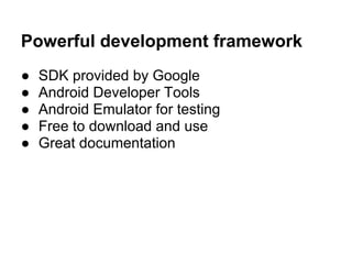 Android Apps Development | PPT