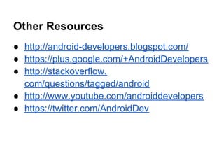 Android Apps Development | PPT
