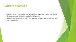 Android apps development | PPT