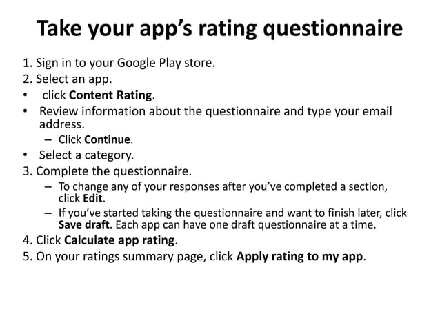 Android apps ratings | PPT