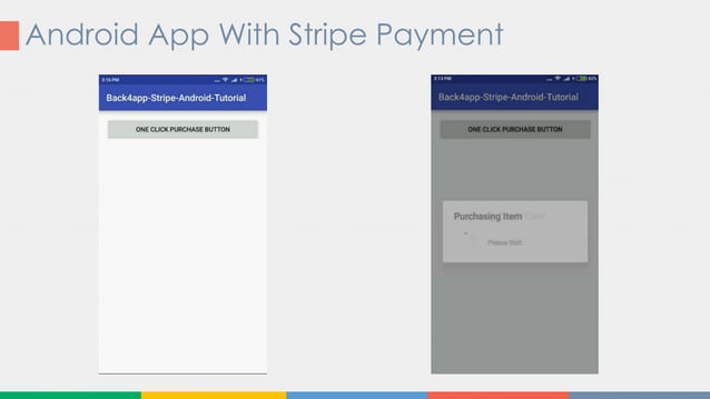 Stripe payment integration with Android app | PPT