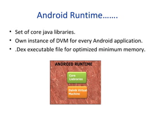 Android architechture | PPT