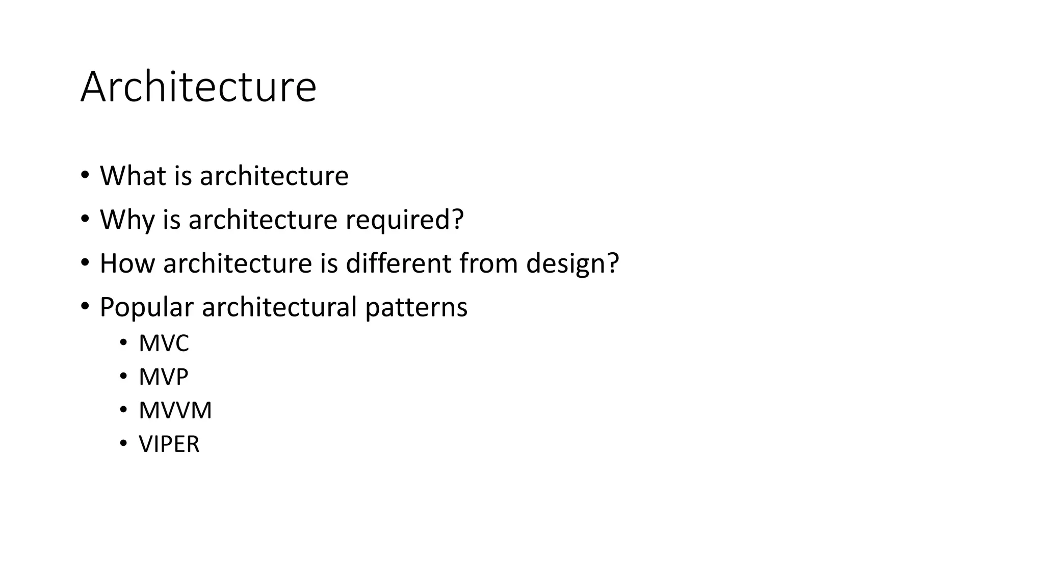 Android architectural components | PPT
