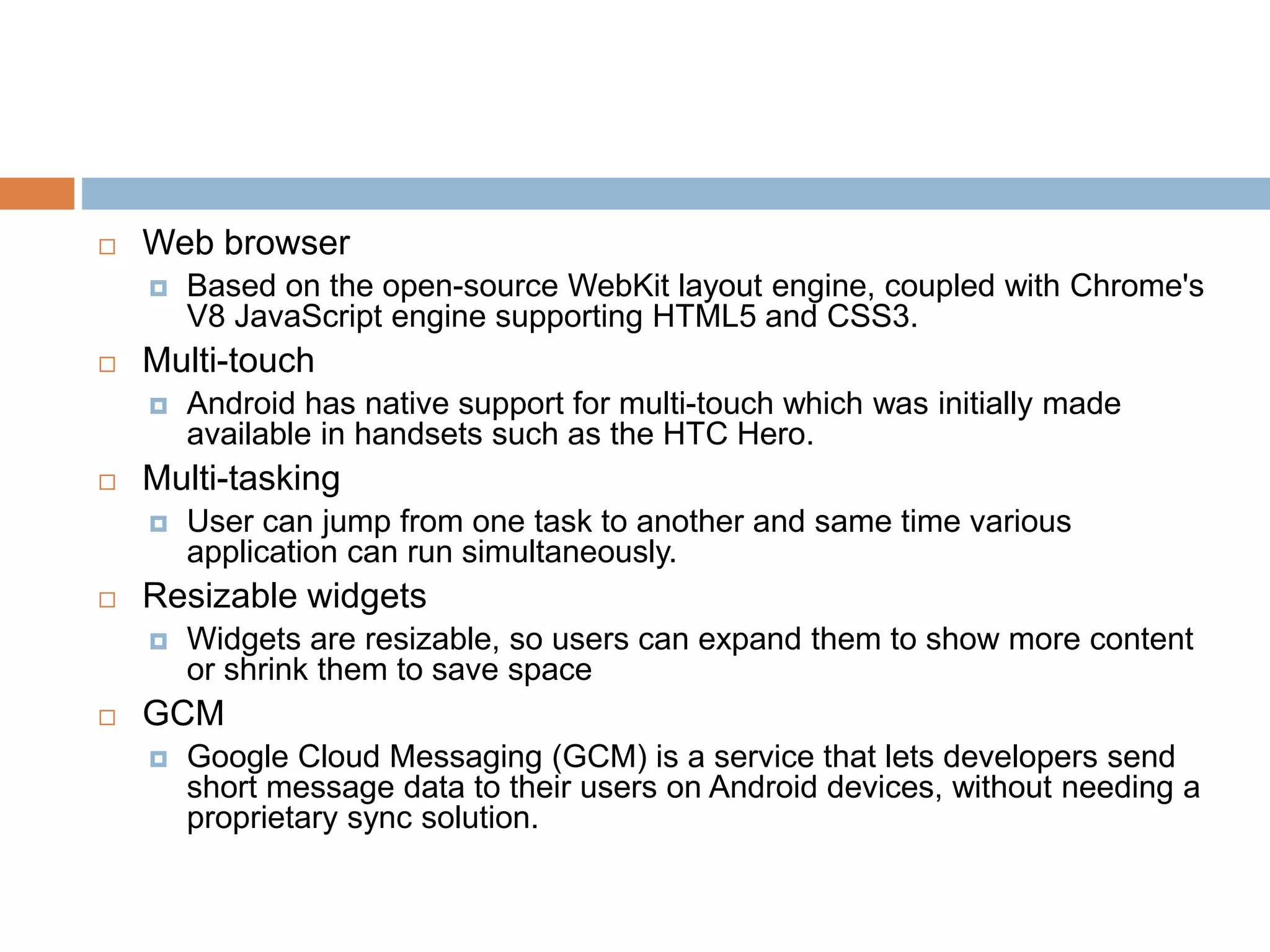Android architecture | PPTX