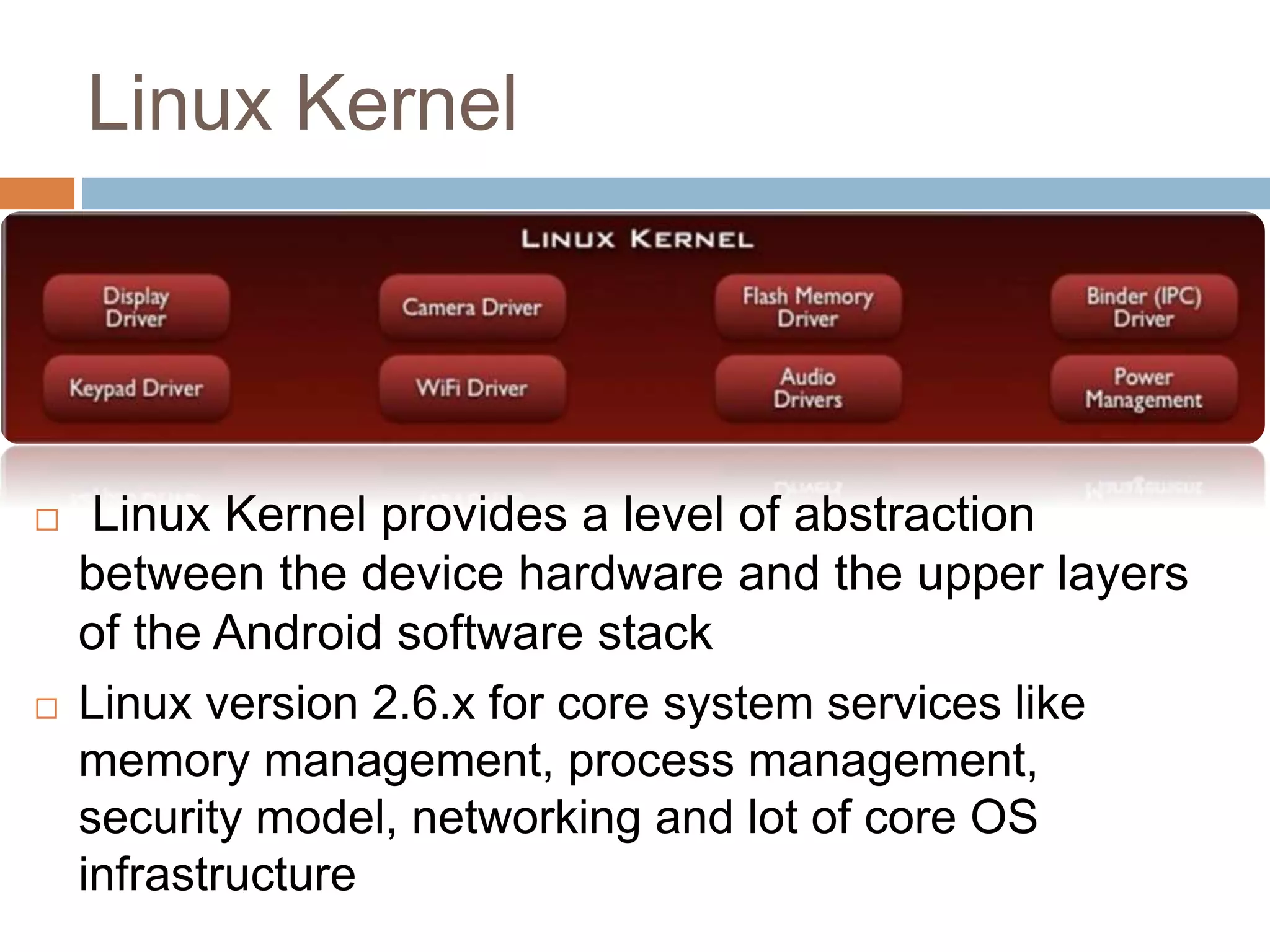 Android architecture | PPTX
