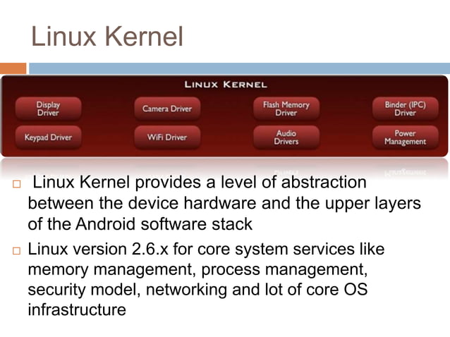 Android architecture | PPTX