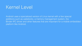 Android Architecture | PPT