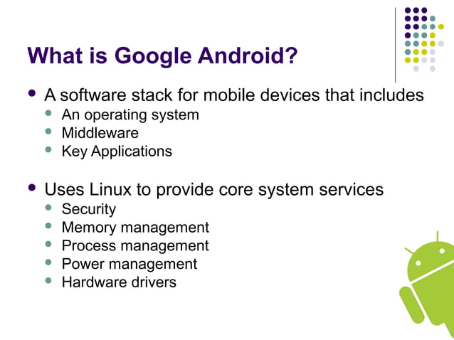Android architecture | PPT