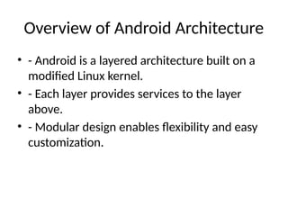 Android_Architecture.pptxbbbbbbbhbbbbbbbbb | PPTX
