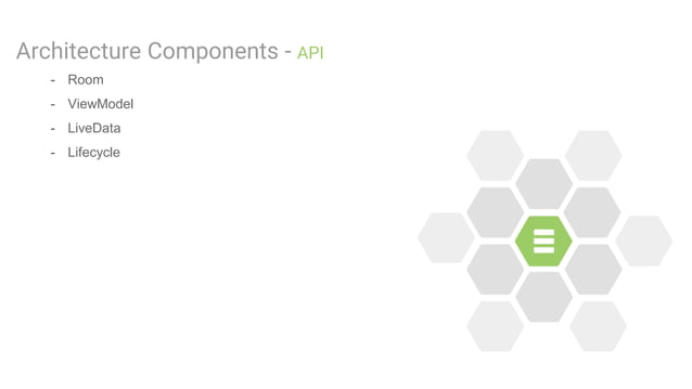 Android architecture components | PPT