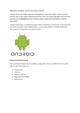 Android article | PDF