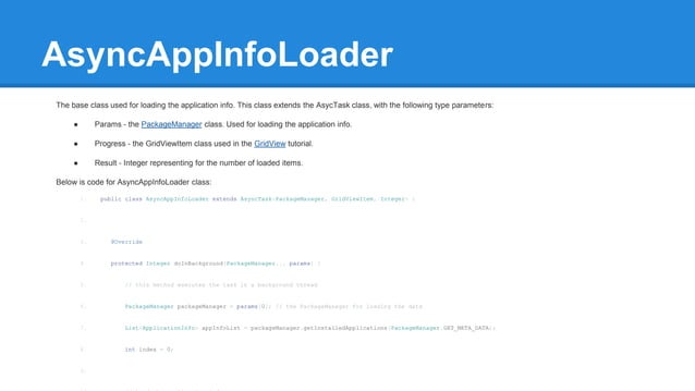 Android AsyncTask Tutorial | PPTX