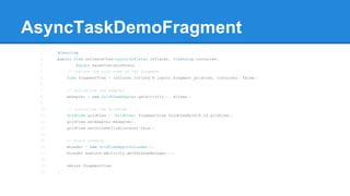 Android AsyncTask Tutorial | PPTX