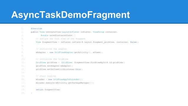 Android AsyncTask Tutorial | PPTX