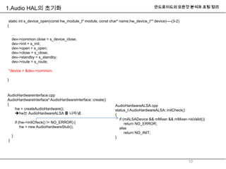 Android audio system(audioflinger) | PPTX