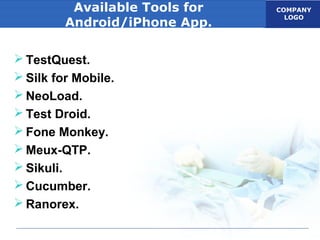 Android automation tools | PPT | Operating Systems | Computer Software ...