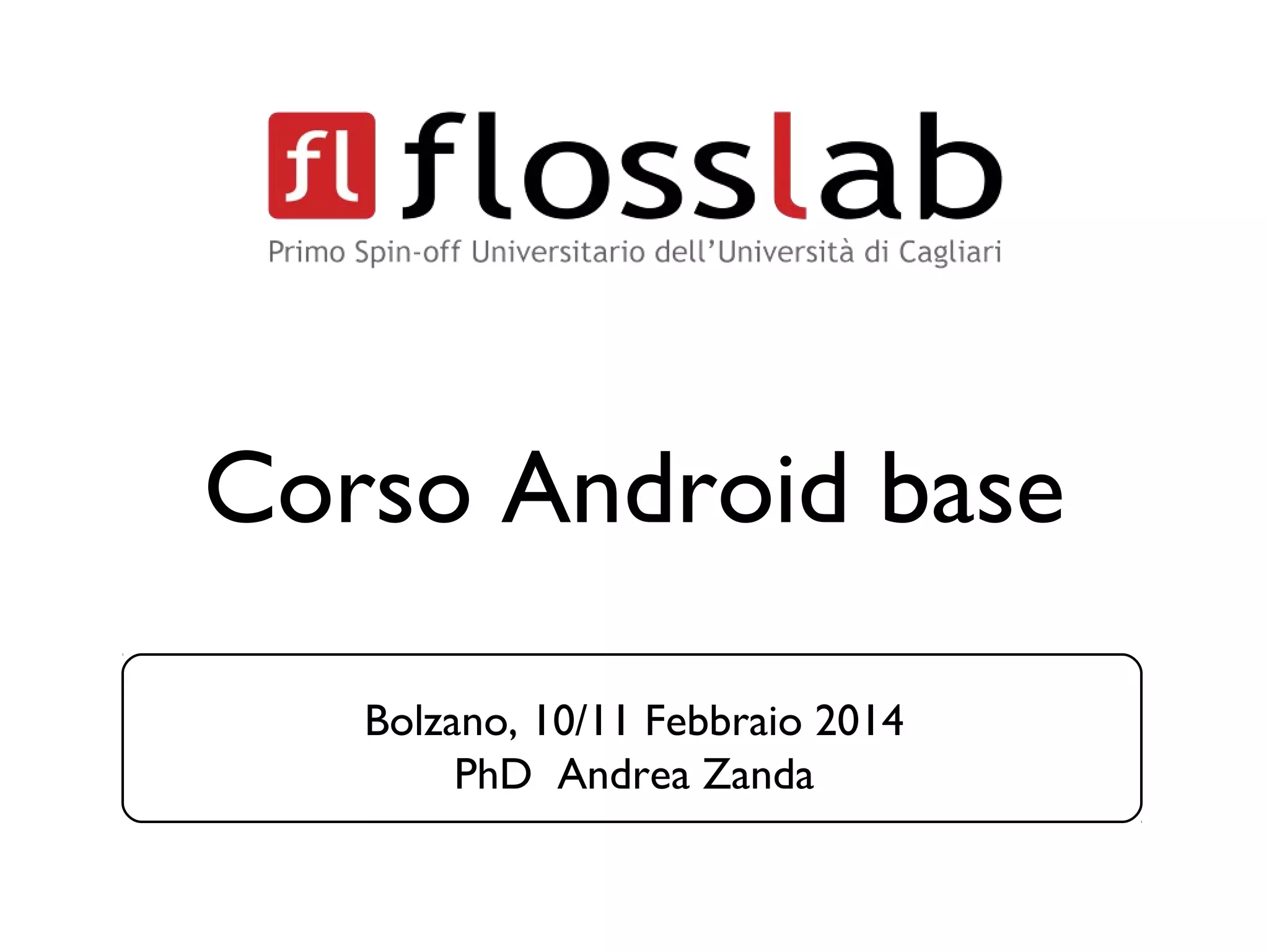 Android base day1 | PPT