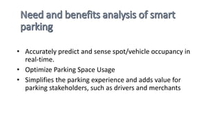 Android based application for smart parking | PPTX