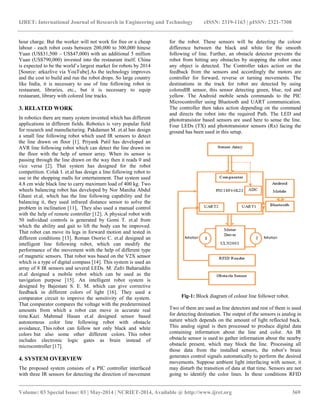 Android based autonomous coloured line follower robot | PDF
