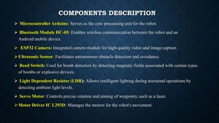 design and implementation ANDROID BASED DEFFENCE ROBOT 2.pptx