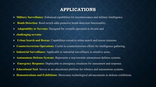 design and implementation ANDROID BASED DEFFENCE ROBOT 2.pptx