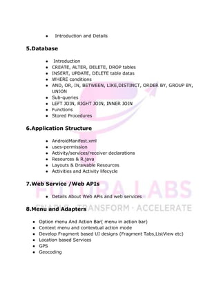 Android basic course | PDF
