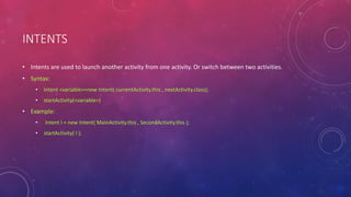 Android Tutorial | PDF