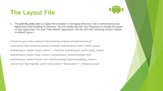Android Development Basics | PPT
