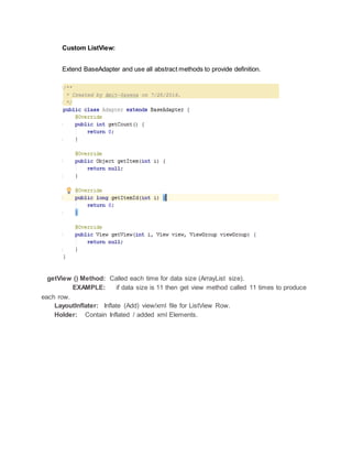 Android Tutorial For Beginners Part-1 | PDF
