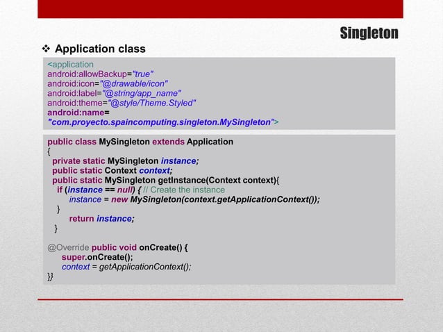 Android best practices | PPT