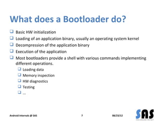 Android Booting Scenarios | PPT