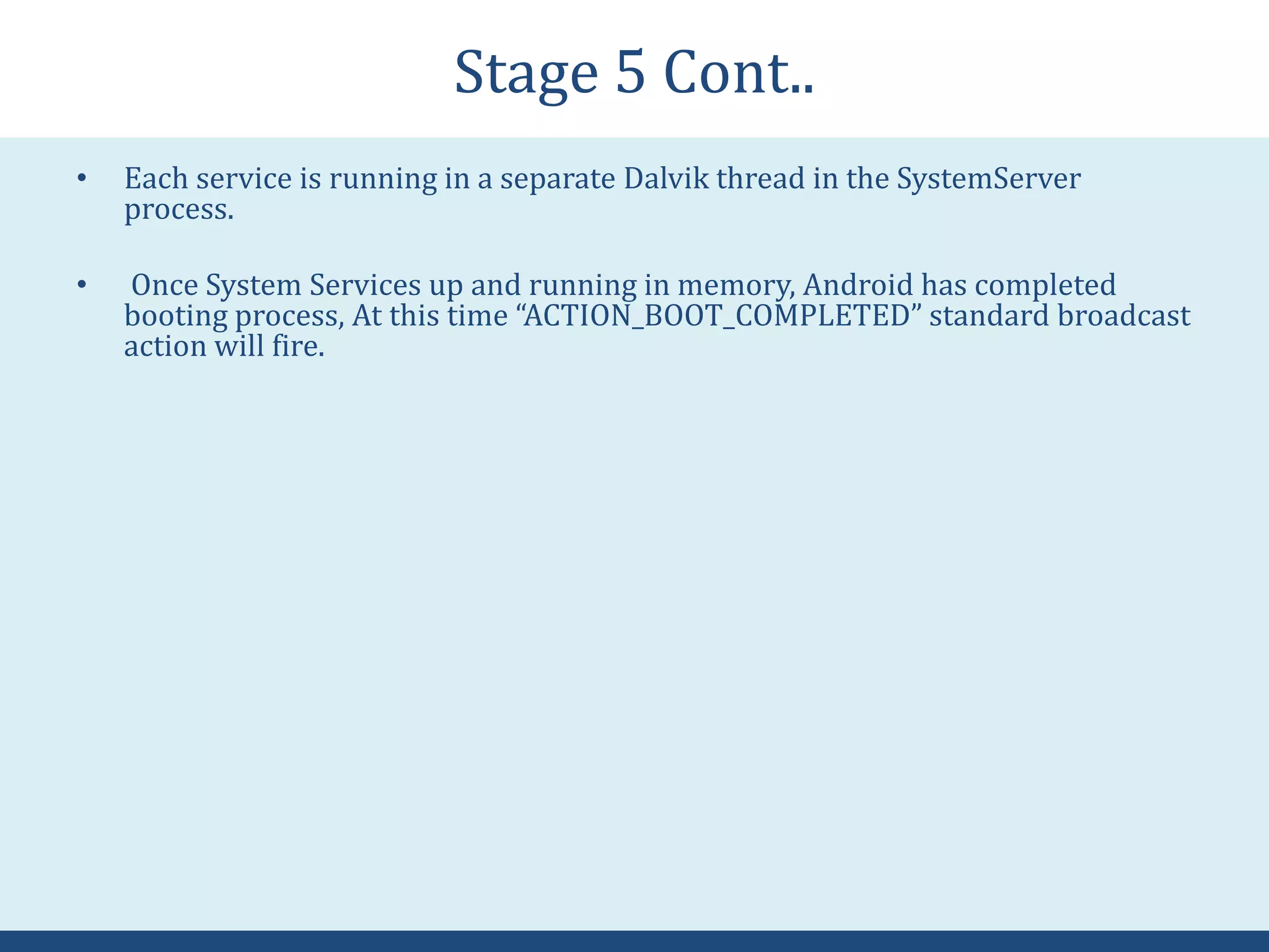 Android Booting Sequence | PPTX