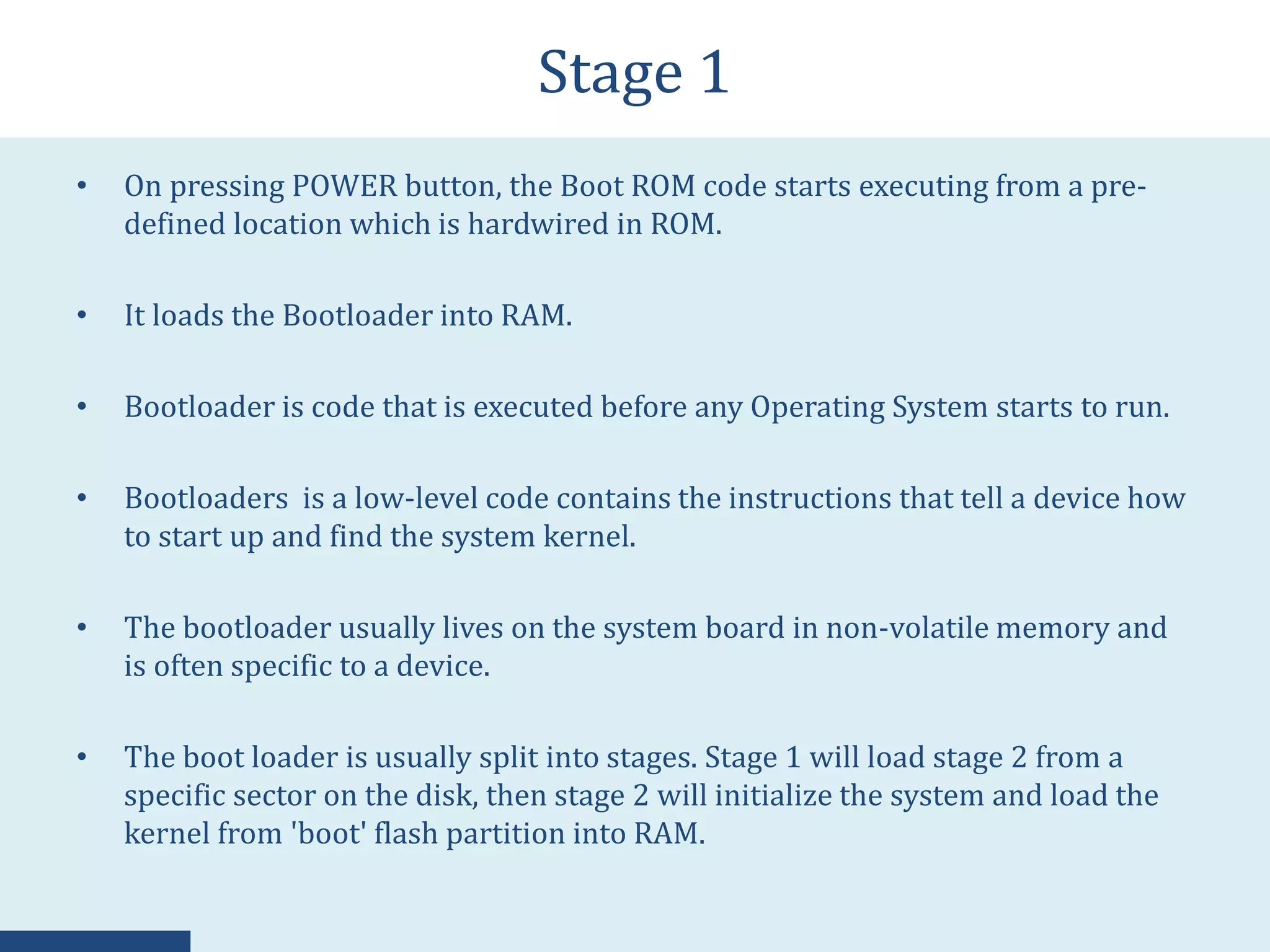 Android Booting Sequence | PPTX