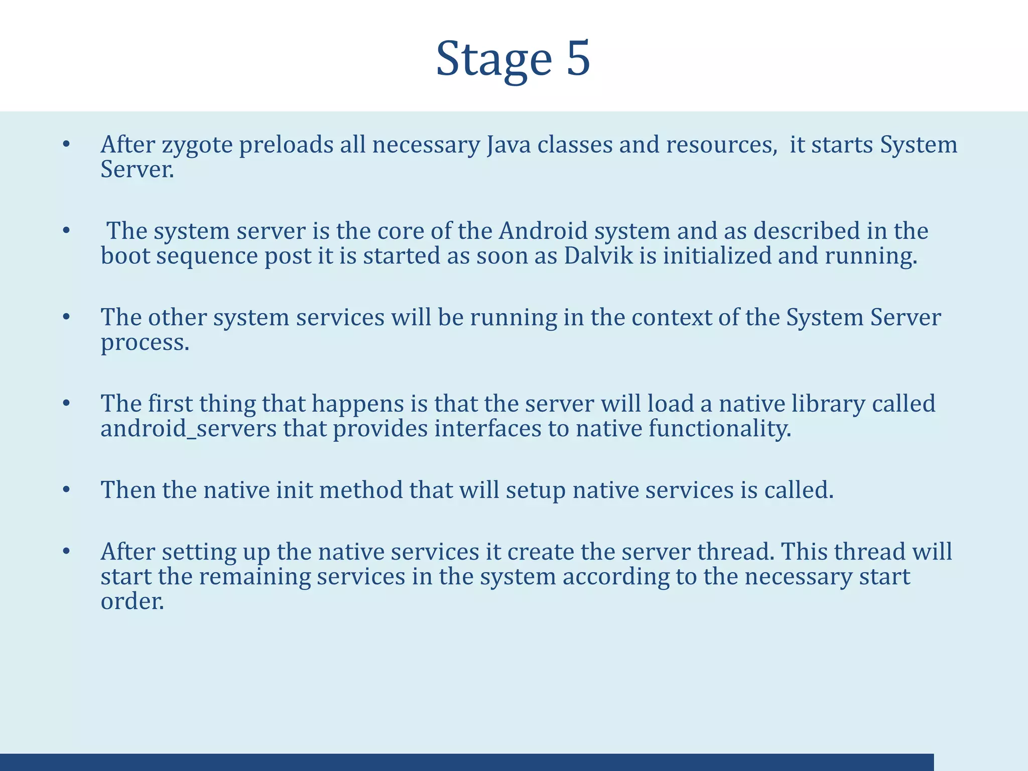 Android Booting Sequence | PPTX