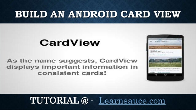 Android card view.pptx